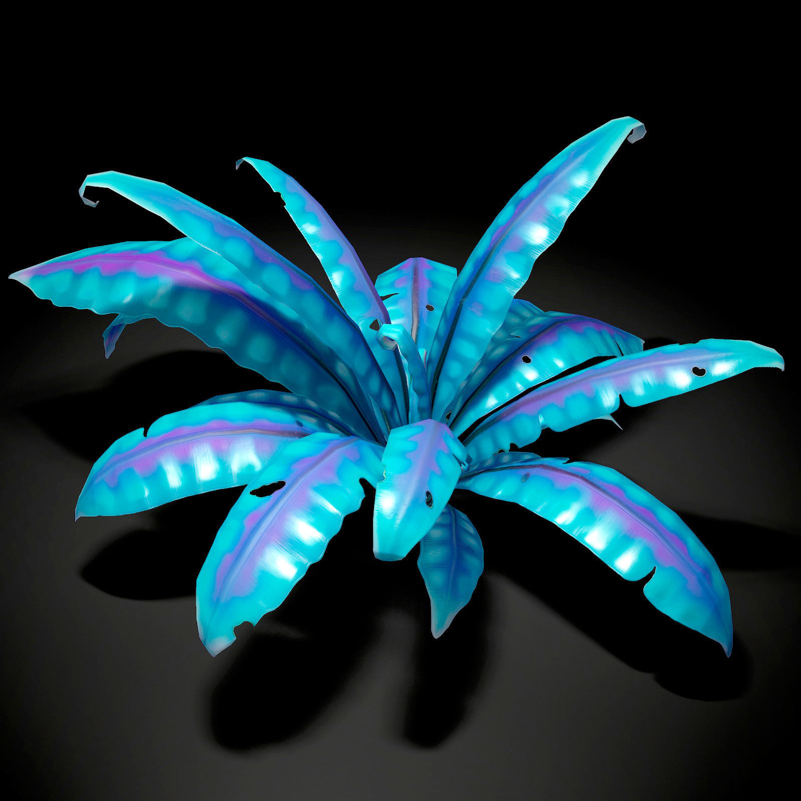 Alien Plant Leaves texture pack 1 Texture | CGTrader