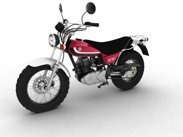 Suzuki RV125 VanVan 2013 3D model | CGTrader