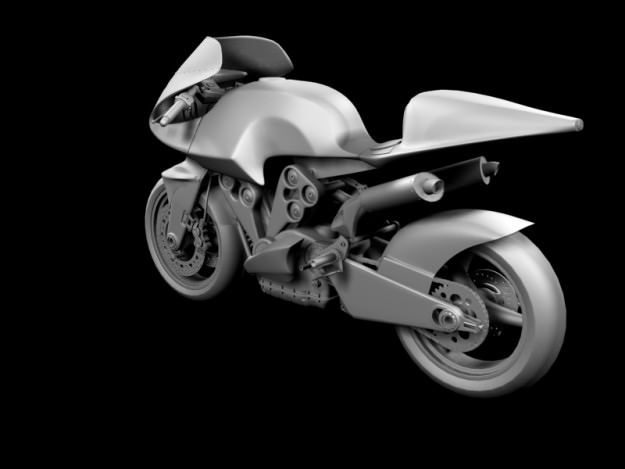 Britten V1000 1995 3D model | CGTrader