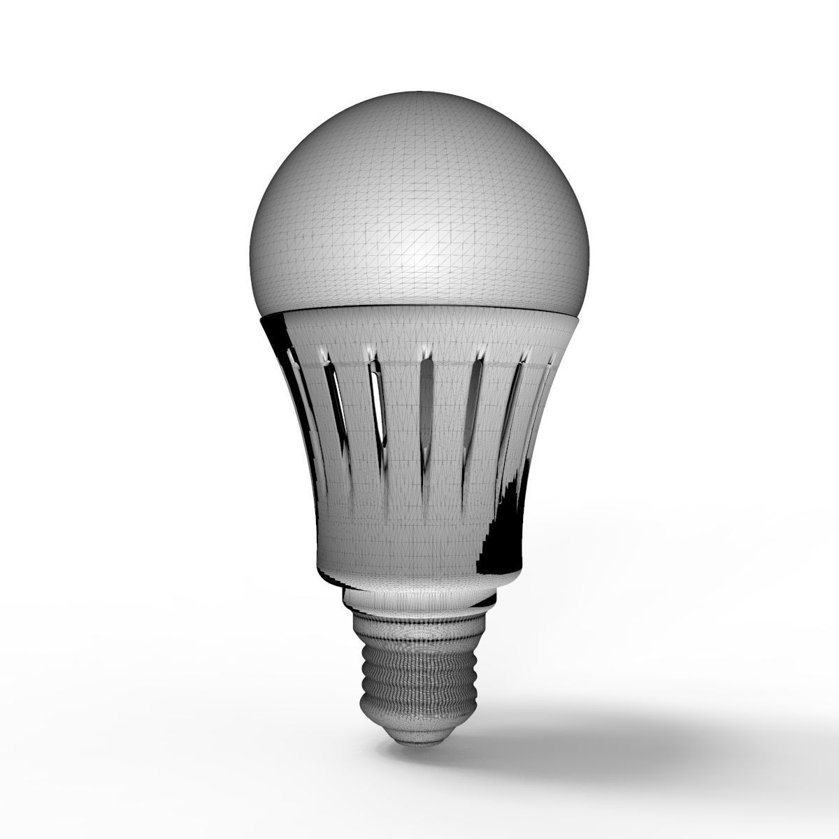 LED bulb free 3D model | CGTrader