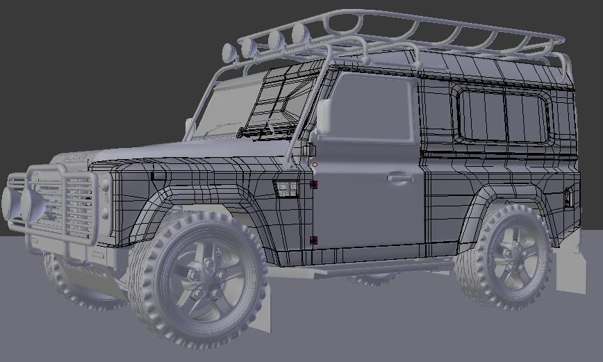 Land Rover Defender 3D model | CGTrader