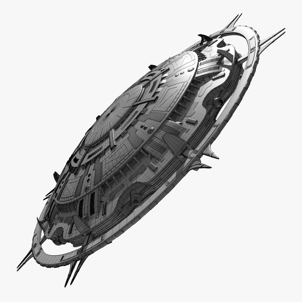 starbase 3D Model OBJ BLEND | CGTrader.com