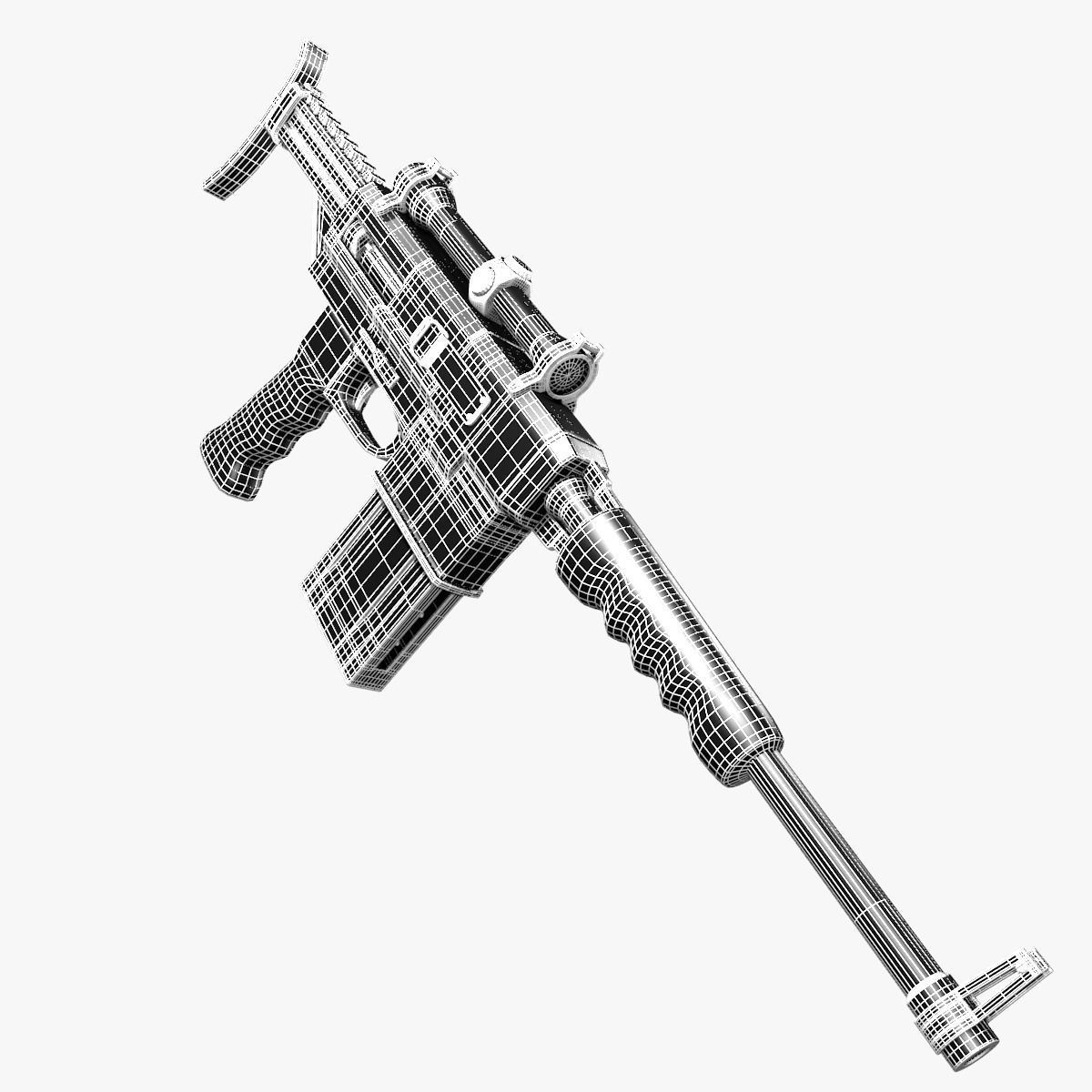 genericgun 3D model | CGTrader