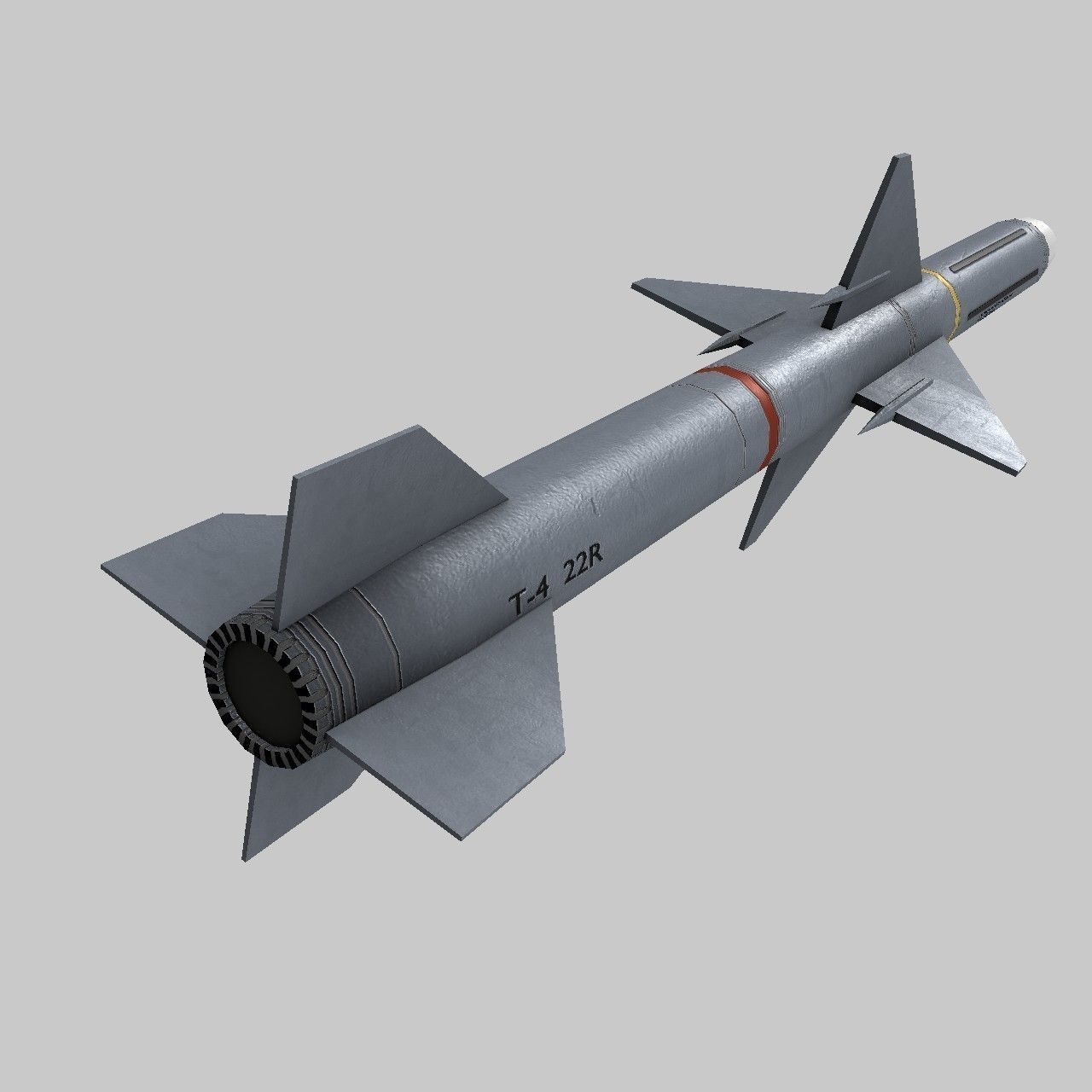 missile 3D Model OBJ 3DS FBX LWO LW LWS HRC XSI BLEND | CGTrader.com