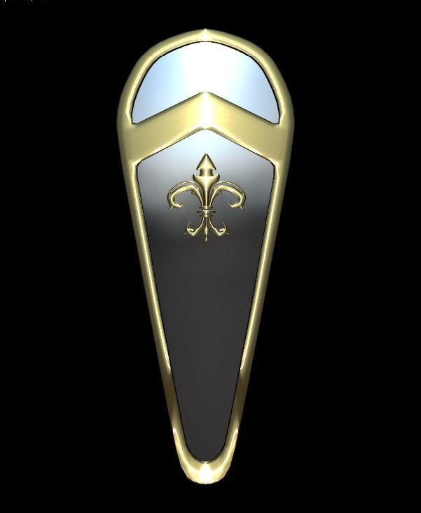 Kite Shield 3D | CGTrader