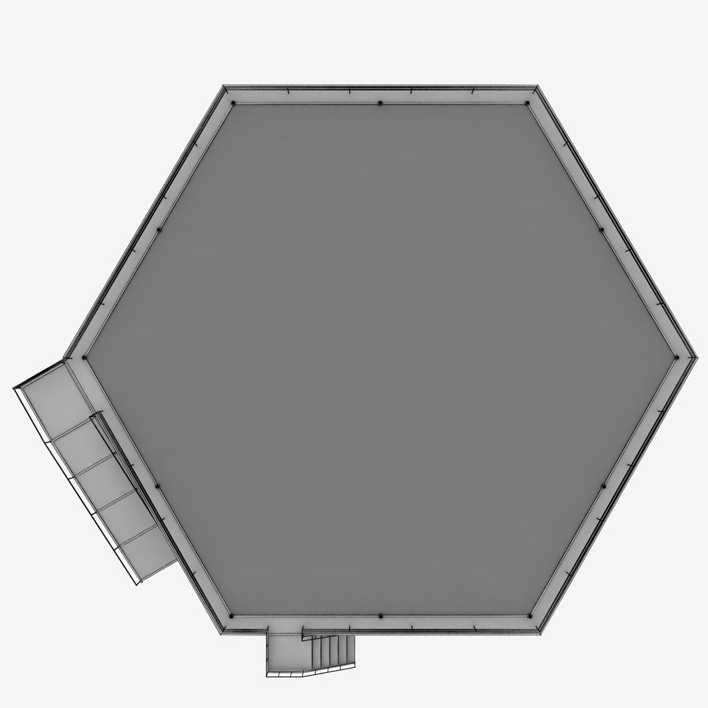 Helipad helicopter pad pack 3D model | CGTrader