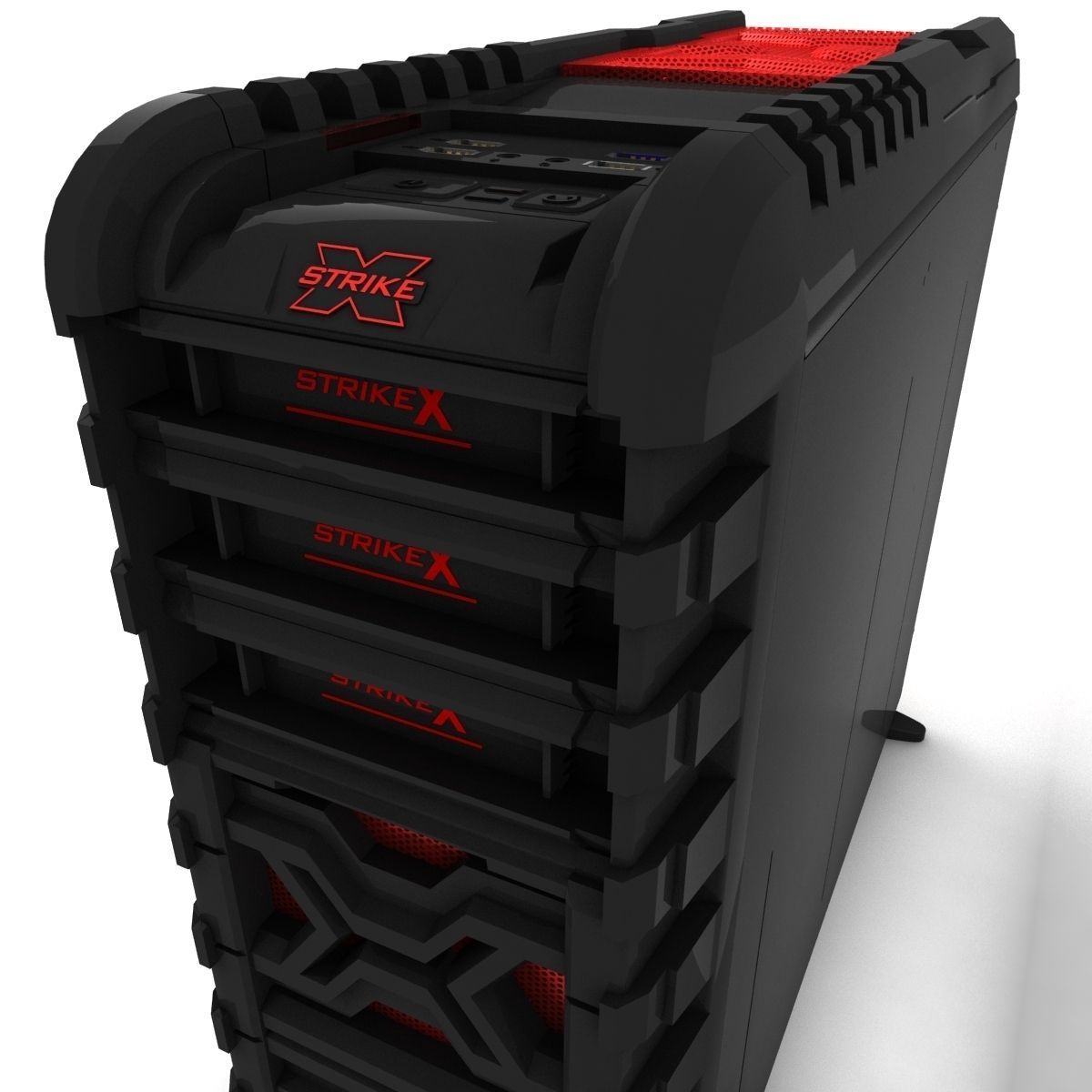 Aerocool Strike-X free 3D model | CGTrader