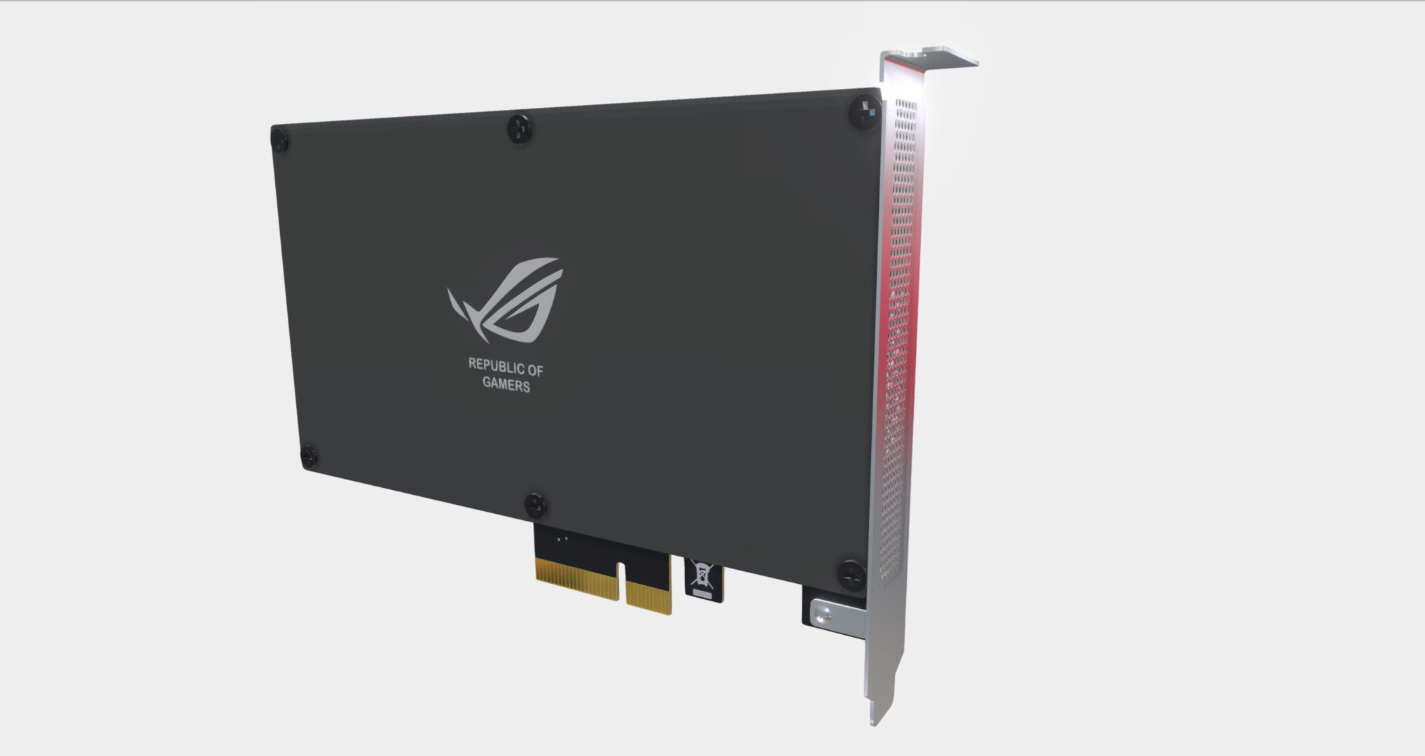 3D model Asus Rog Raider Express VR / AR / low-poly | CGTrader