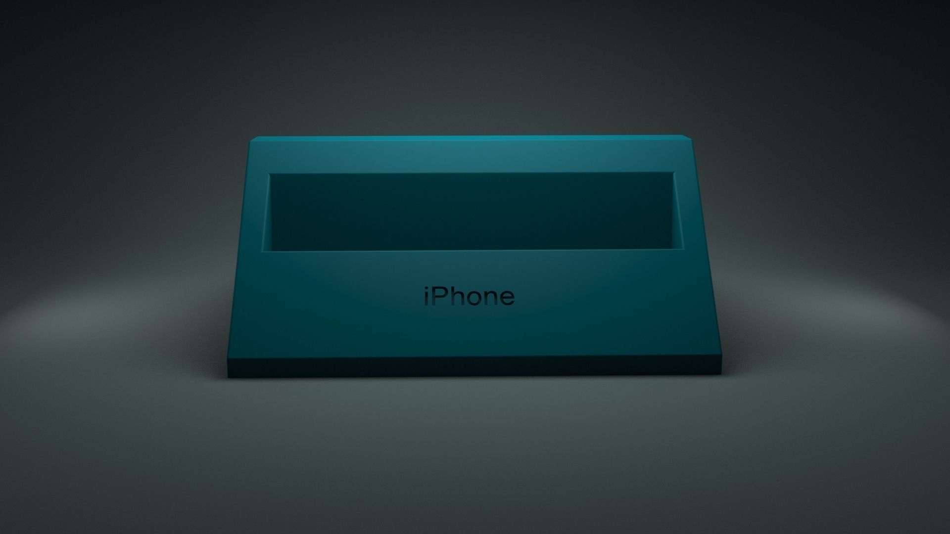 Stand for iPhone 3D Model 3D printable STL | CGTrader.com
