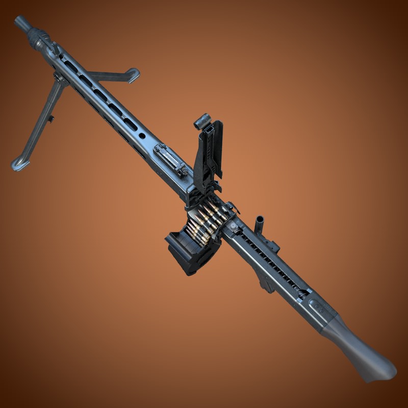 MG3 machine gun 3D model | CGTrader