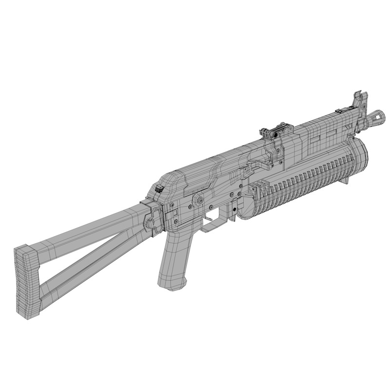 PP 19 Bizon SMG 3D model | CGTrader