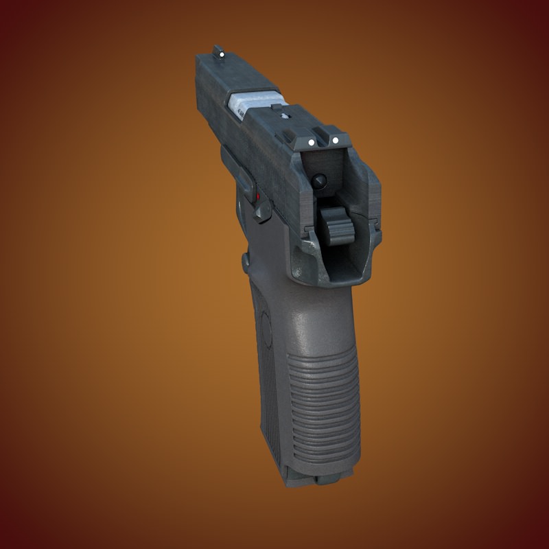 MP 443 Grach Yarygin Pistol 3D model | CGTrader