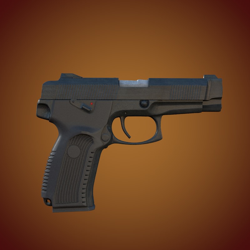 MP 443 Grach Yarygin Pistol 3D model | CGTrader