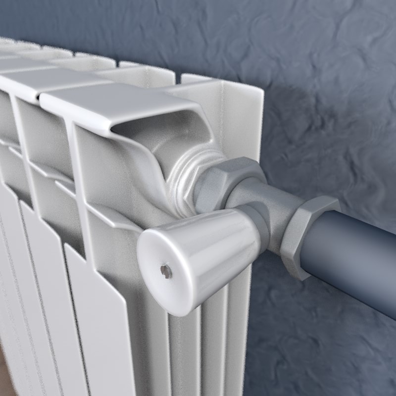 Modern radiator 3D model | CGTrader