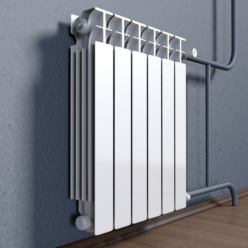 Modern radiator 3D model | CGTrader