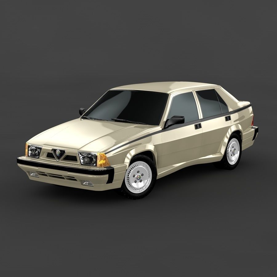 Alfa Romeo 75 3D model | CGTrader