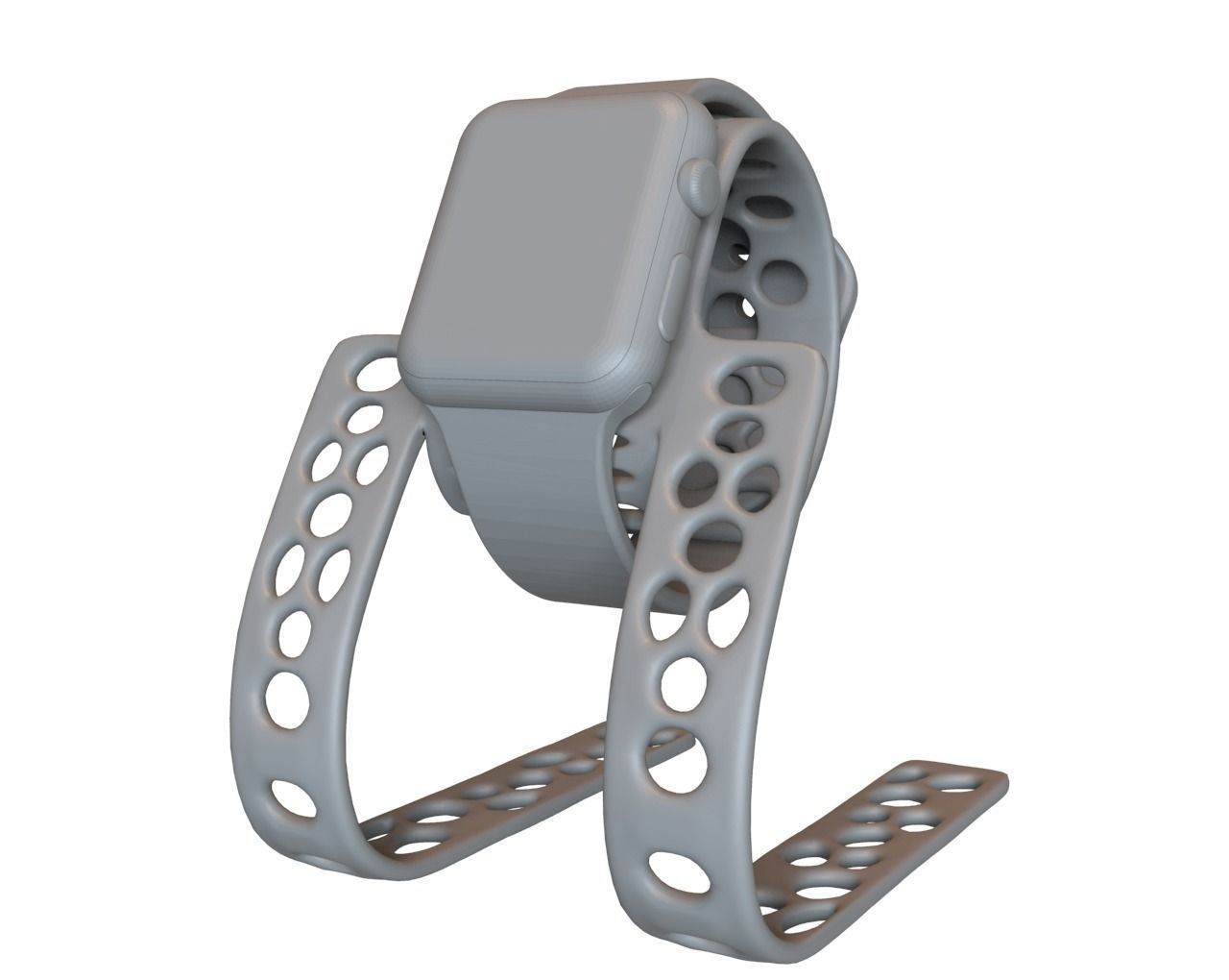 Watch Holder 2 free 3D model 3D printable | CGTrader