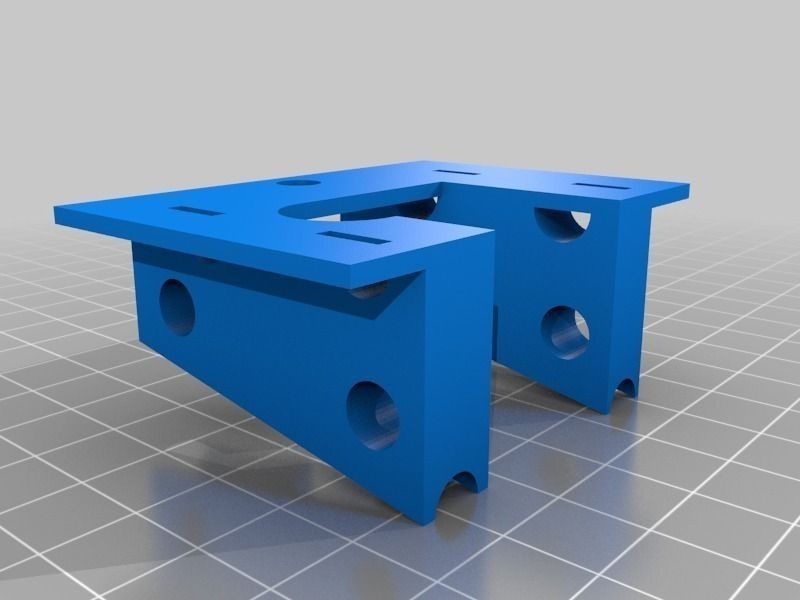 Replicator filament tube support bracket free 3D model 3D printable ...