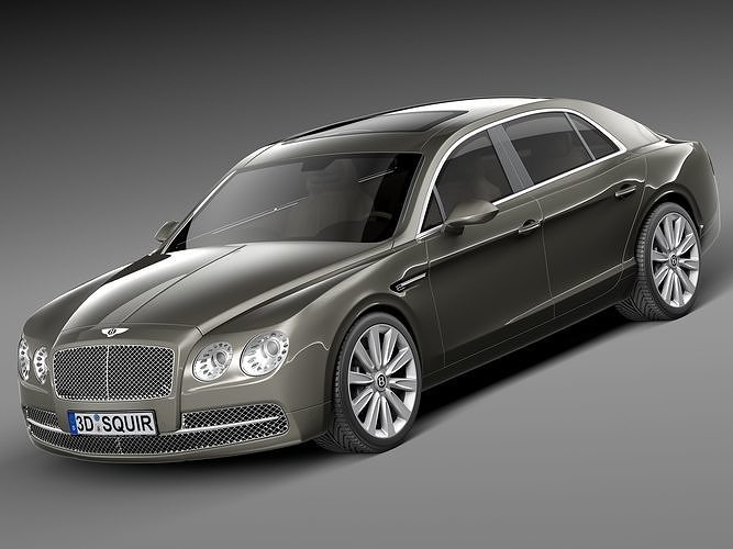 Bentley Flying Spur 2014 3D model | CGTrader