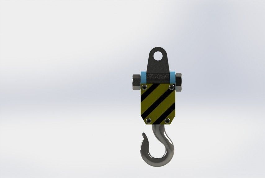 Crane Hook free 3D model | CGTrader