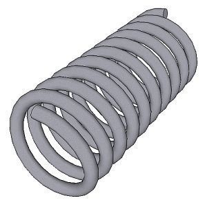 Spring spiral free 3D model | CGTrader