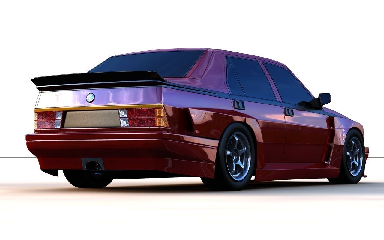 Alfa Romeo 75 Imsa 3D model | CGTrader