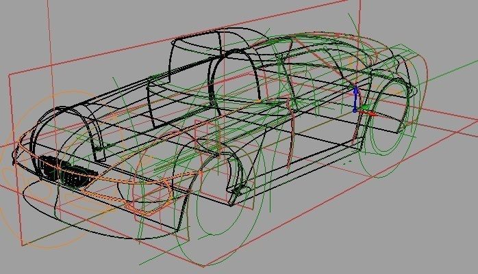 Car silver free 3D model | CGTrader