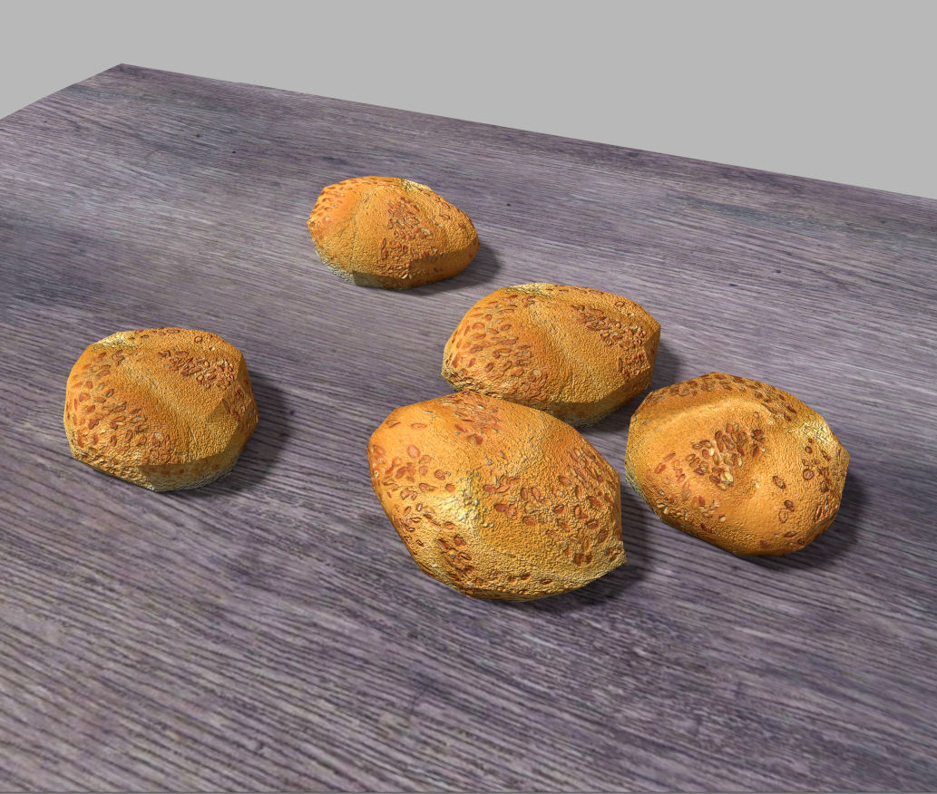 3D model low poly food pack VR / AR / low-poly | CGTrader