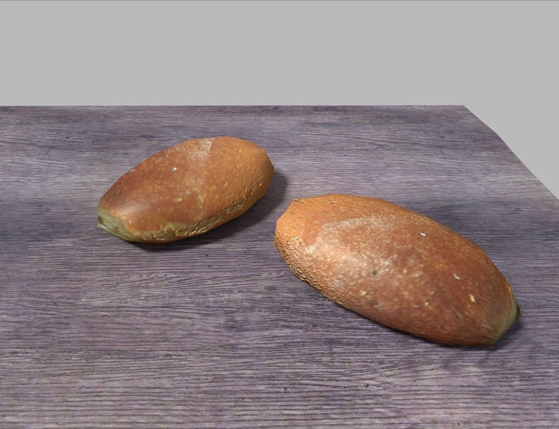 3D model low poly food pack VR / AR / low-poly | CGTrader