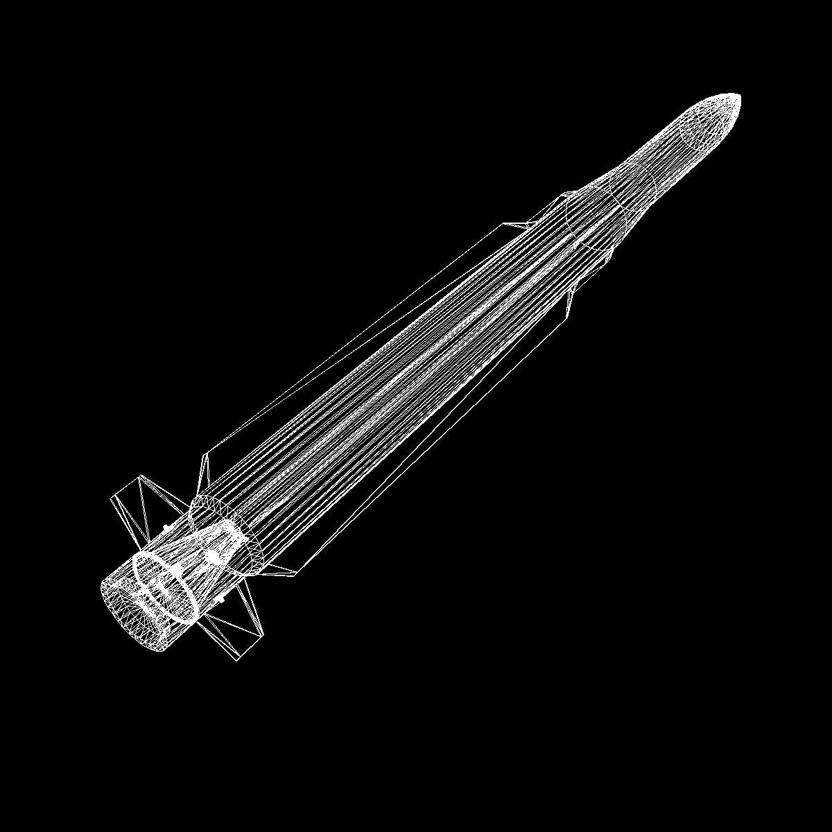 RIM-162 ESSM Missile 3D model | CGTrader