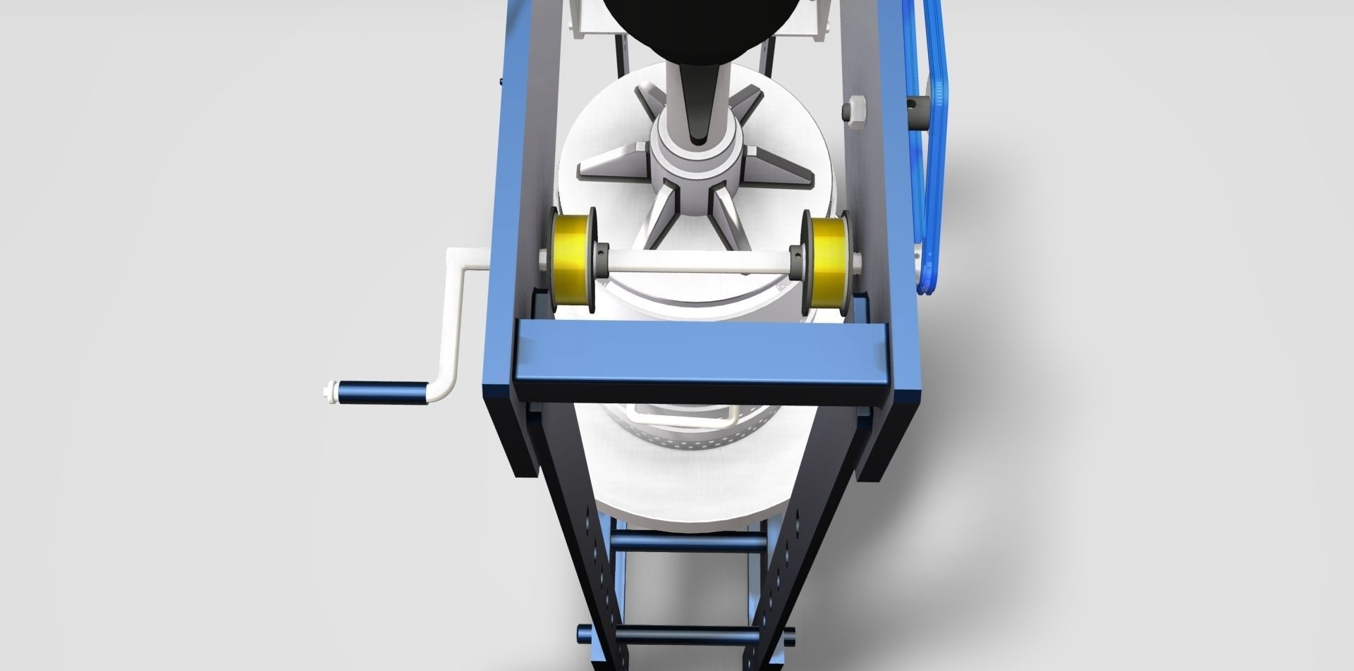 Semi-Automatic separator Press 3D model | CGTrader