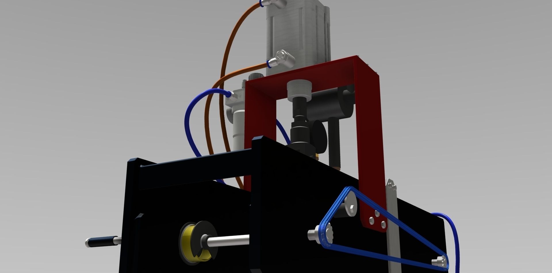 Semi-Automatic separator Press 3D model | CGTrader