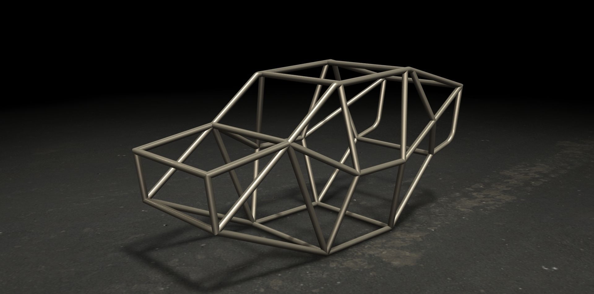 Tubular Chassis 3D model | CGTrader