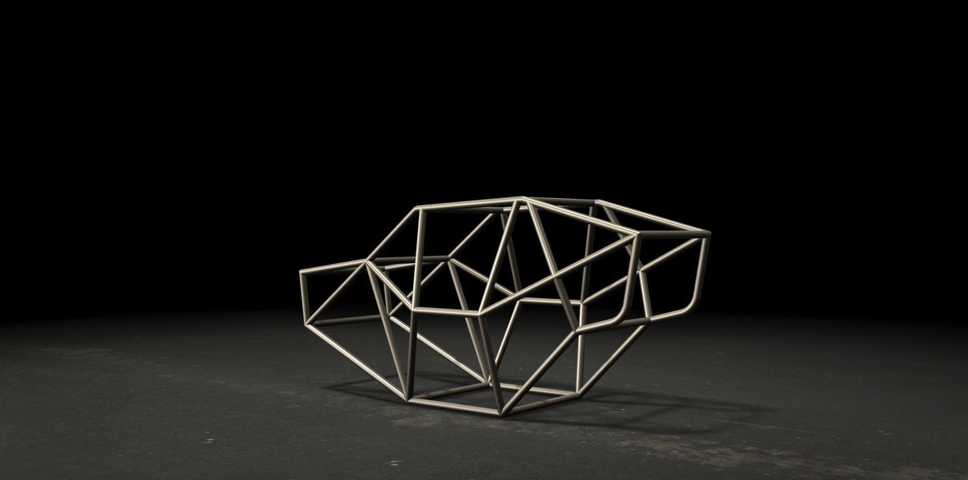 Tubular Chassis 3D model | CGTrader