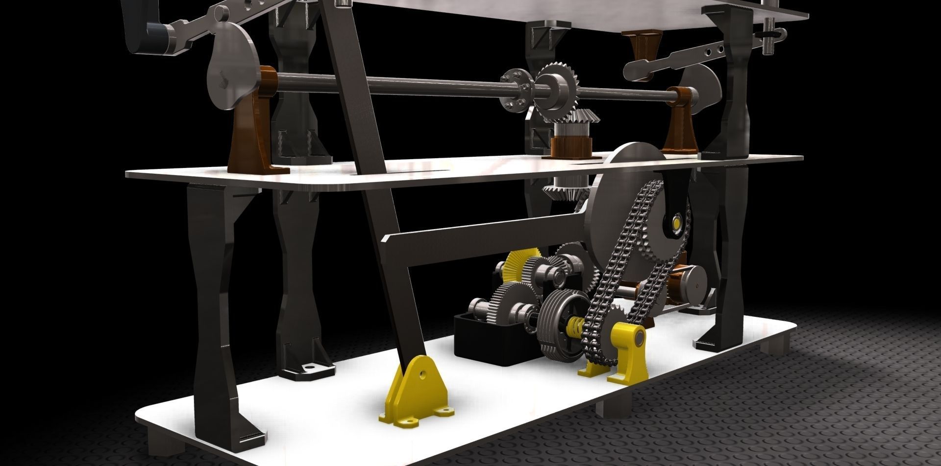 Machine Design Exercise 3D model | CGTrader