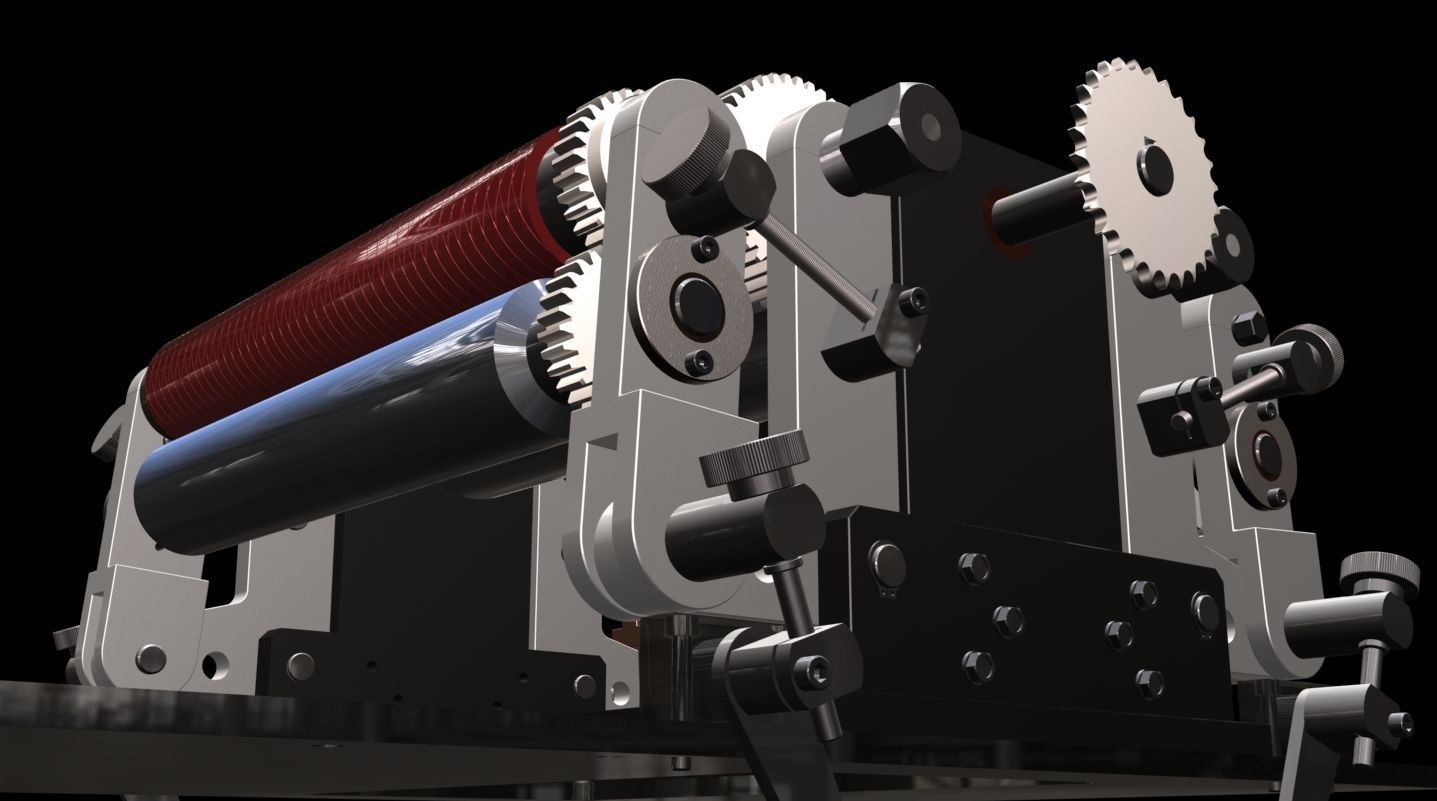 Print Module - 2 Colors 3D model | CGTrader