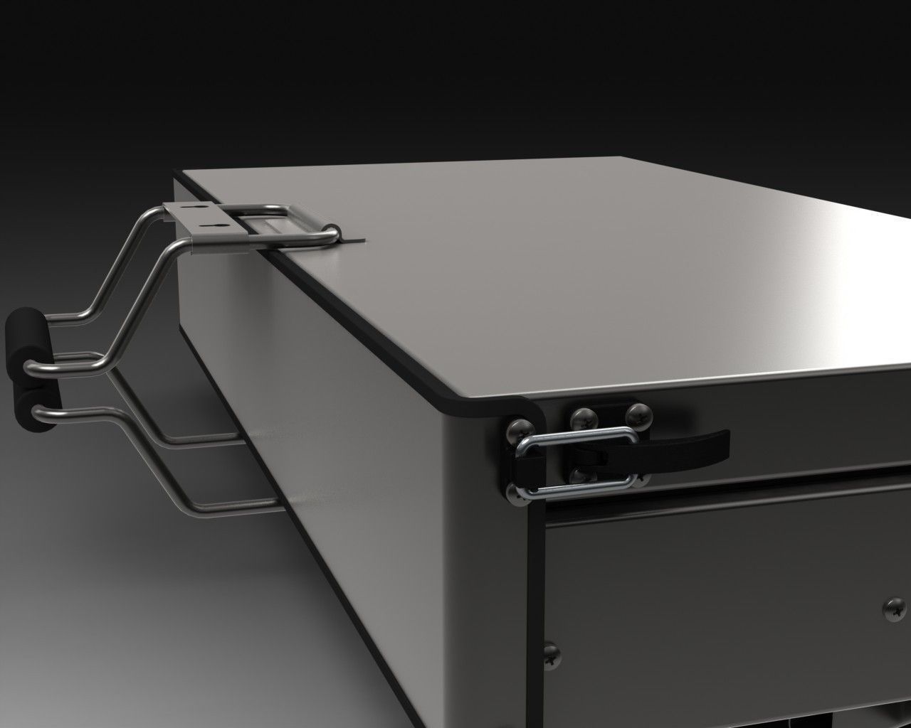 Portable Desk tool Case free 3D model | CGTrader