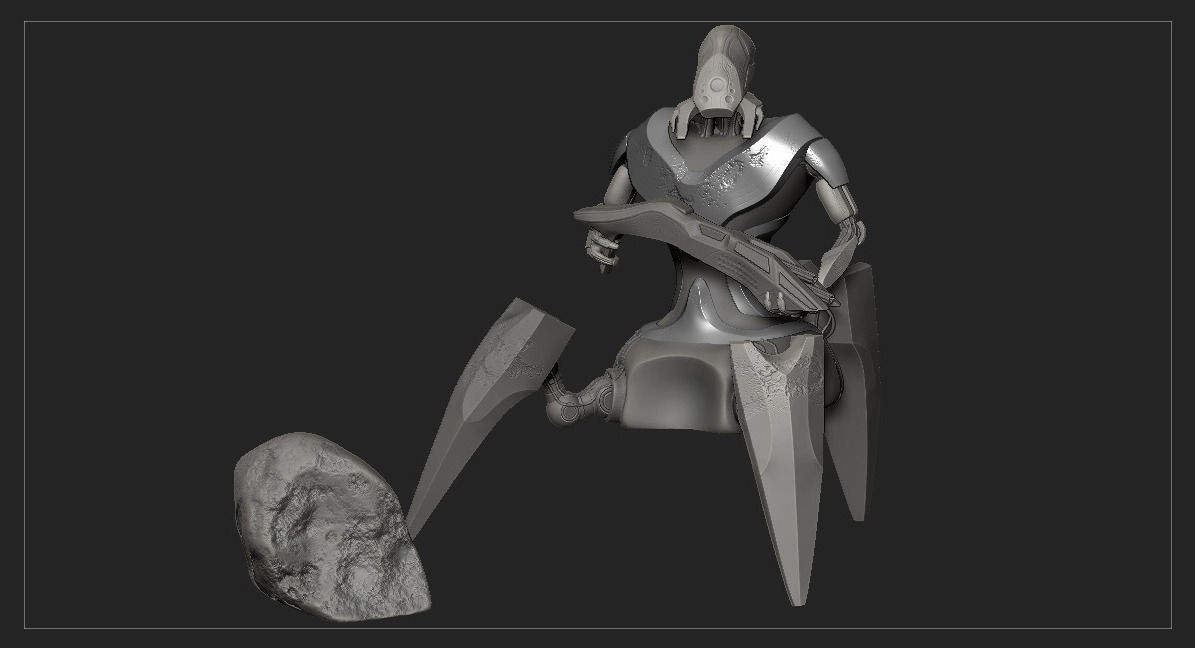 3D model Robot Thermite VR / AR / low-poly | CGTrader