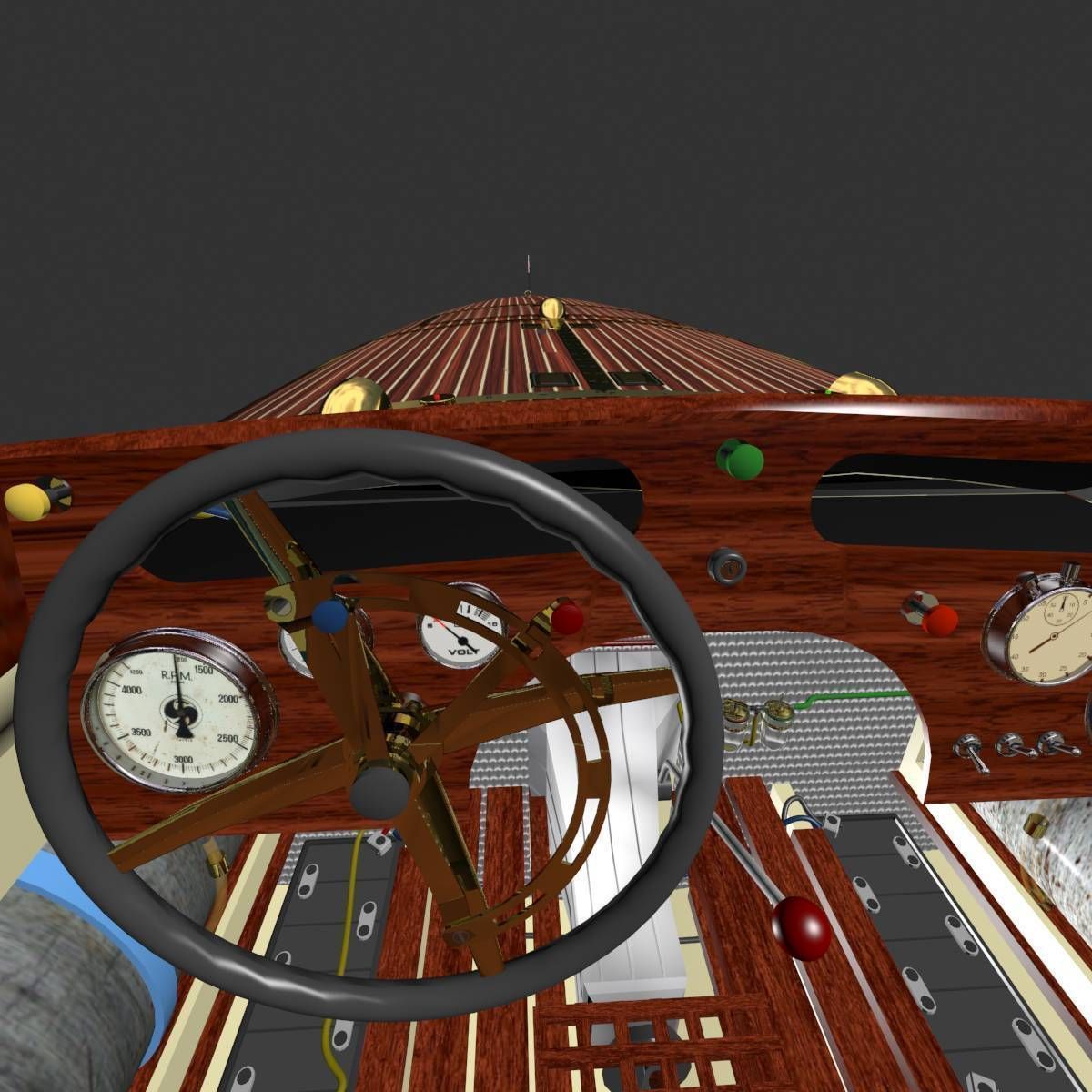 Baby Bootlegger G5 Speed Boat 3D model | CGTrader