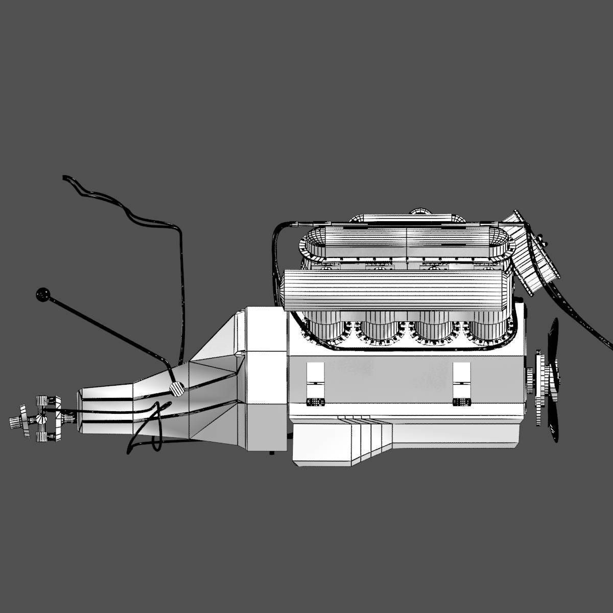 Baby Bootlegger G5 Speed Boat 3D model | CGTrader