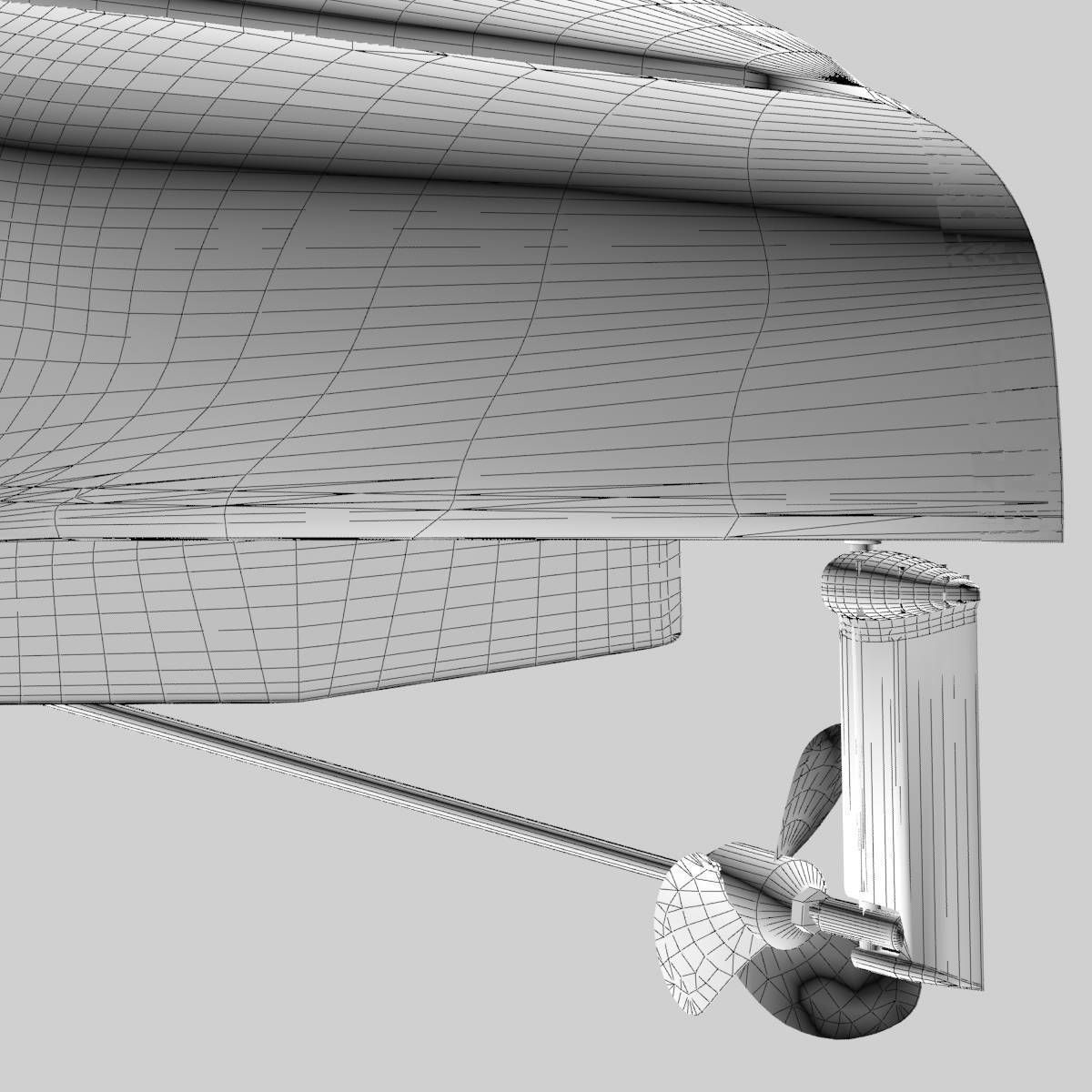 Baby Bootlegger G5 Speed Boat 3D model | CGTrader