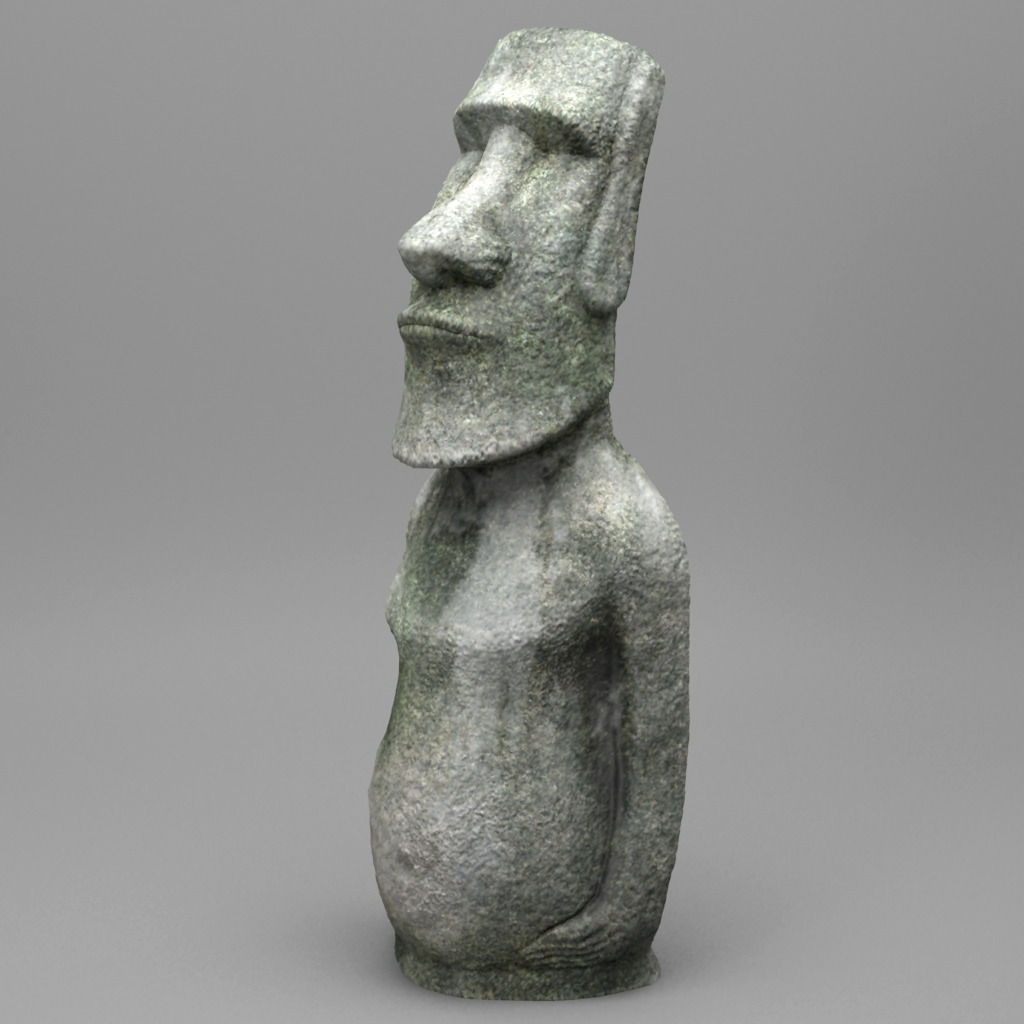 Easter Island Moai Statue 3D model | CGTrader