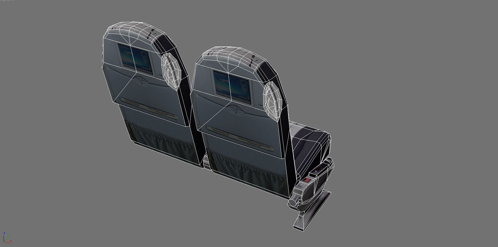 3D model Bus chair VR / AR / low-poly | CGTrader