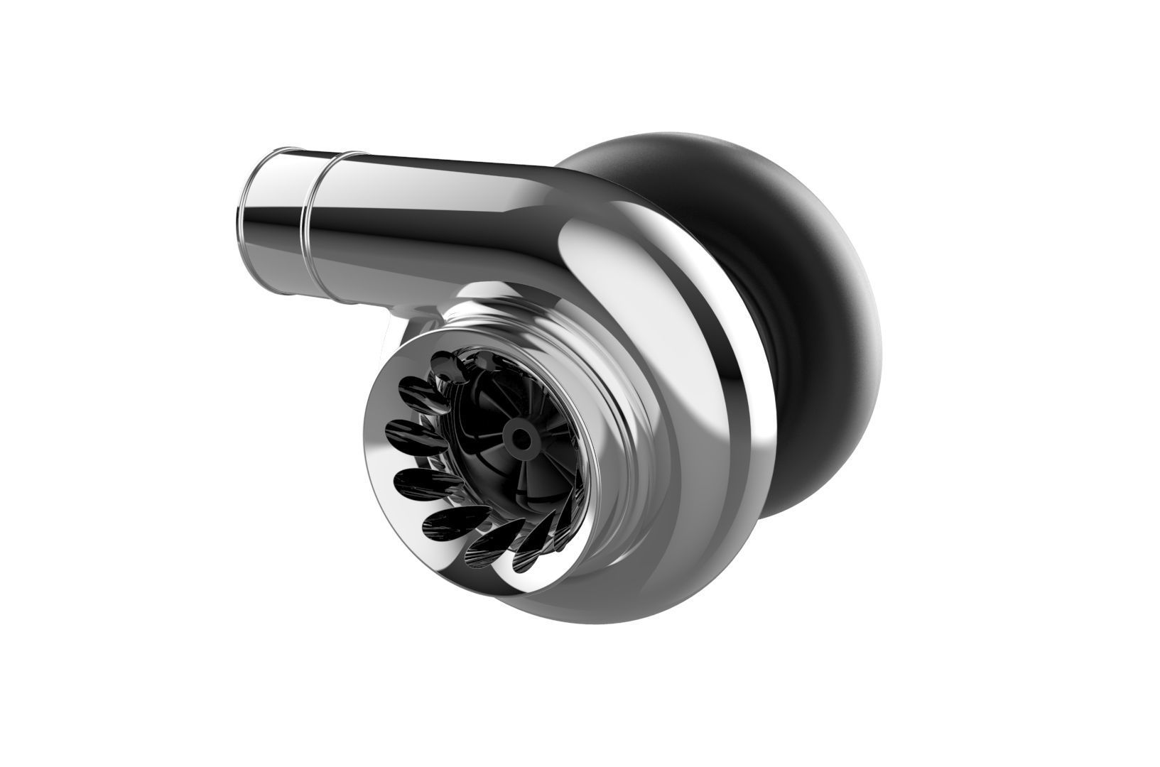 Turbocharger turbo 3D model 3D printable | CGTrader