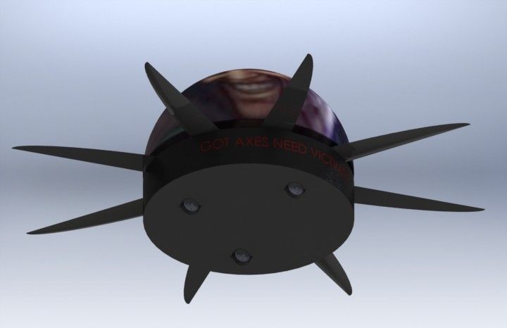 Battle Bot free 3D model | CGTrader