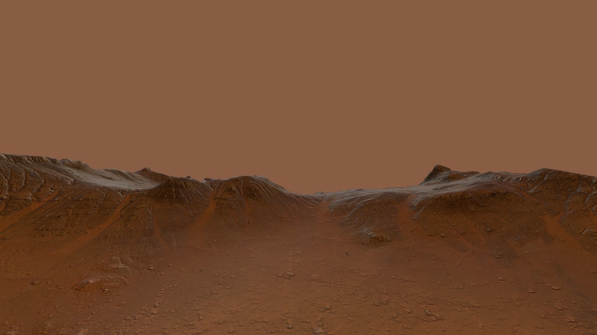 3D model Mars Environment VR / AR / low-poly | CGTrader