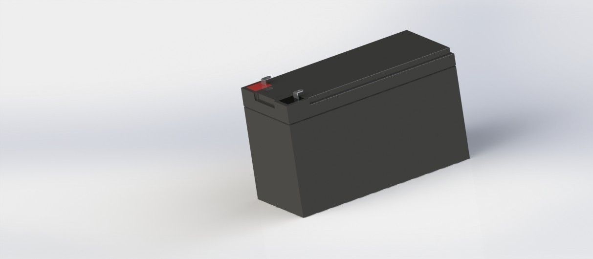 Battery free 3D model | CGTrader