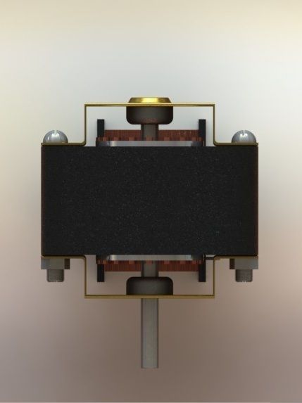 Induction Motor free 3D model | CGTrader