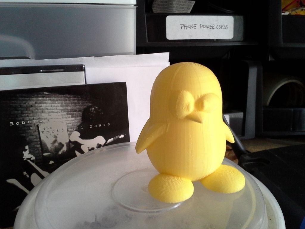 Tux - Linux Penguin free 3D Model 3D printable STL | CGTrader.com