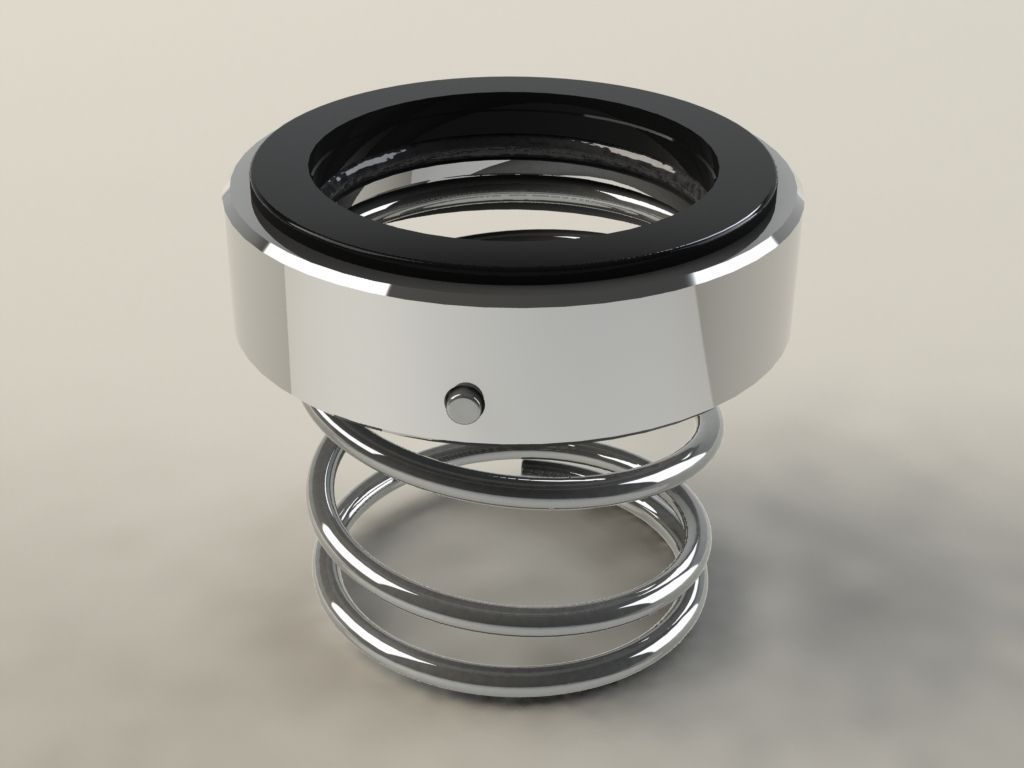 Mechanical seal free 3D model | CGTrader